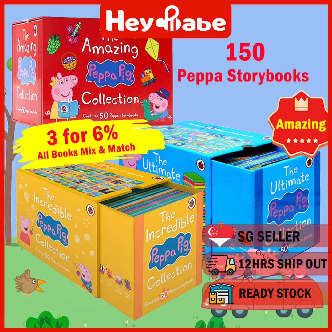 150 Books Peppa Pig Colllection Set | The Ultimate & Incredible ...