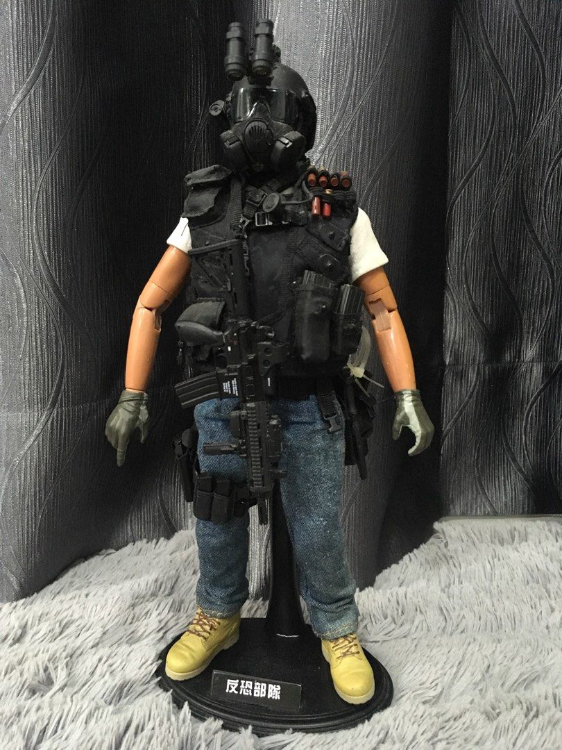 1/6 scale Customised Counter Terrorism Operator, Hobbies & Toys, Toys ...