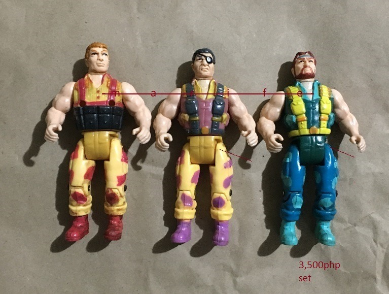 1985 Commando Movie Vintage Action Figure Diamond Toymakers Arnold ...