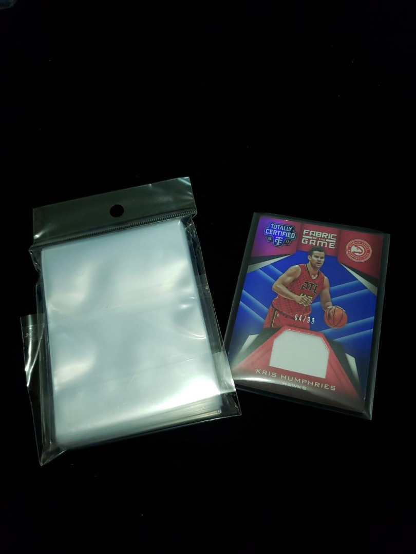 35 - 130 pt 厚卡 專用 卡套 card sleeves 透明 卡套 保護 籃球 NBA basketball football ...