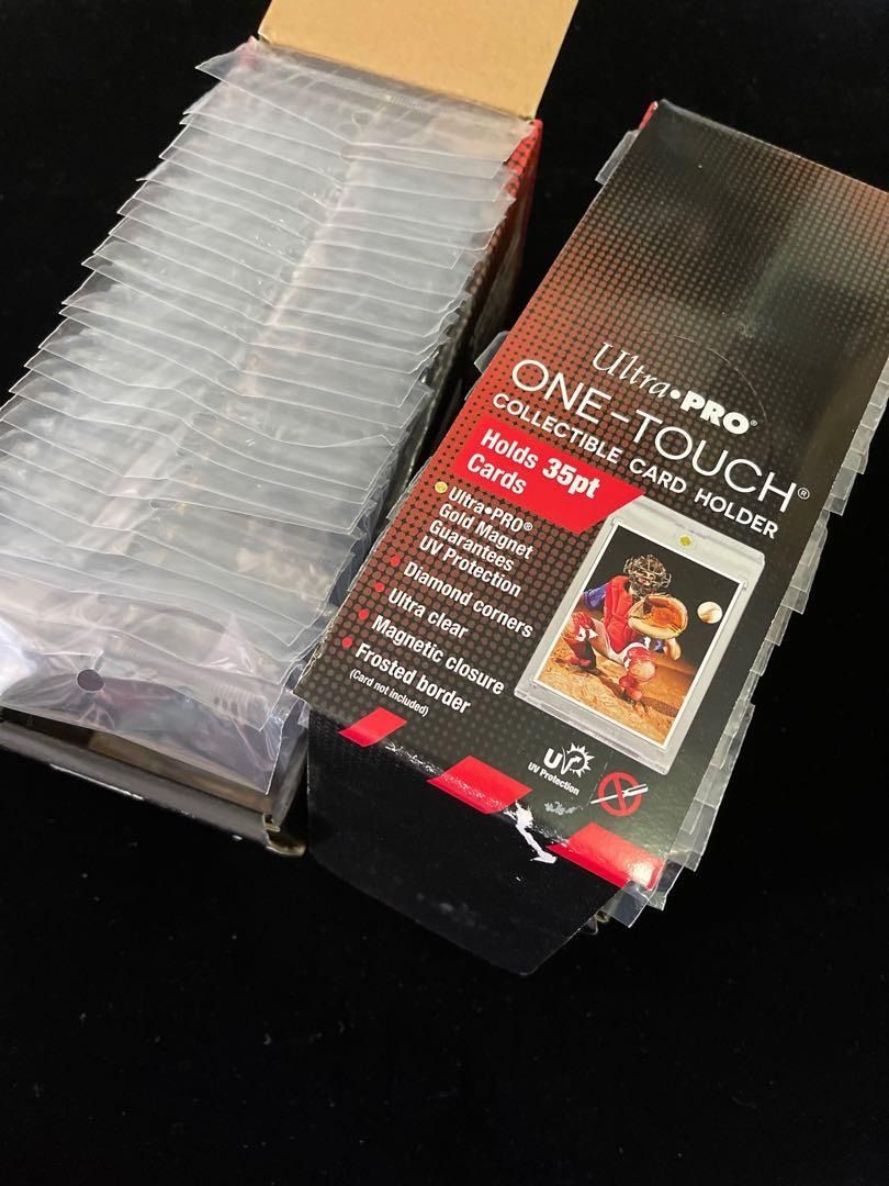 35pt 卡磚 美國 USA Ultra Pro 原裝 US Ultrapro One touch Magnetic 磁石 卡磚 NBA 籃球 足球 basketball football ...