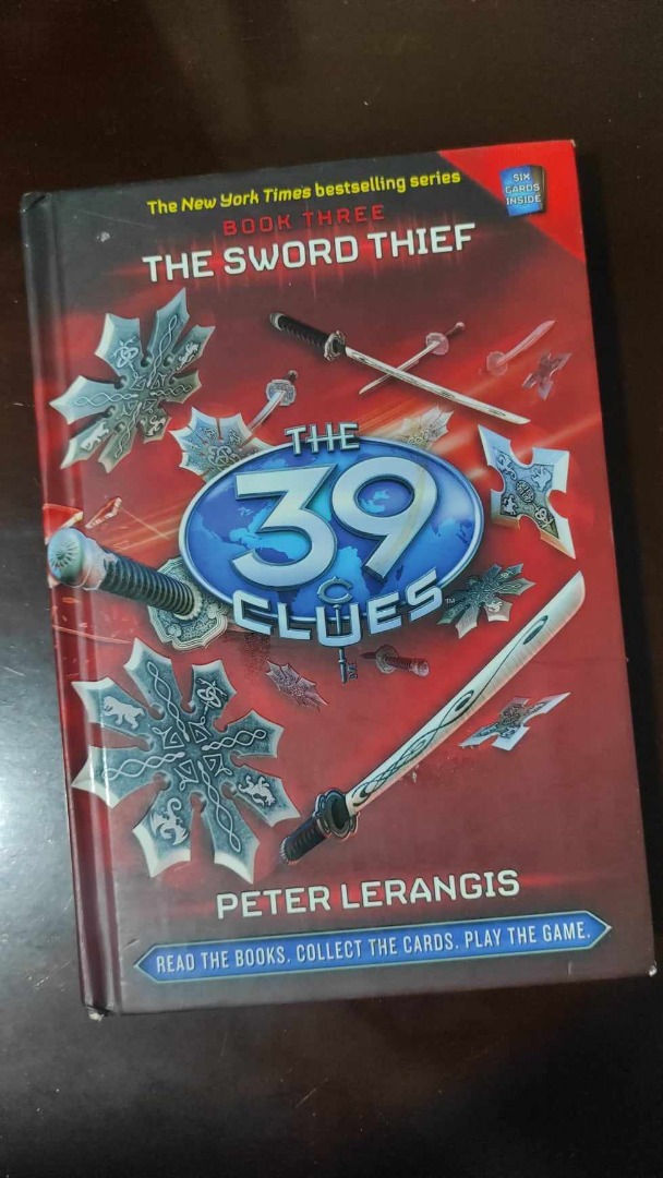 39 Clues: The Sword Thief (Book 3) - hardbound, Hobbies & Toys, Books ...