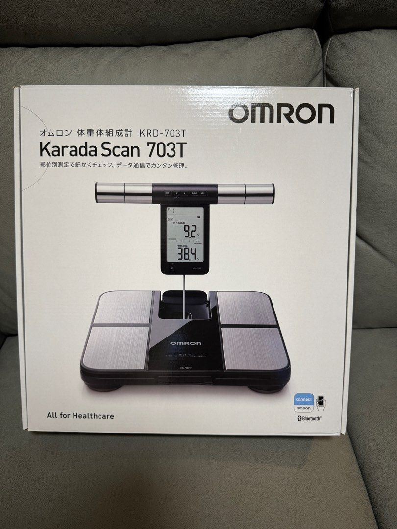 ️限時 日本直送 ️ Omron 歐姆龍 電子磅 KRD-703T 掃描身體 脂肪磅 智稱體脂秤 健身 健美 家居運動 減肥 減脂 瘦身 藍牙連接手機Body Composition ...