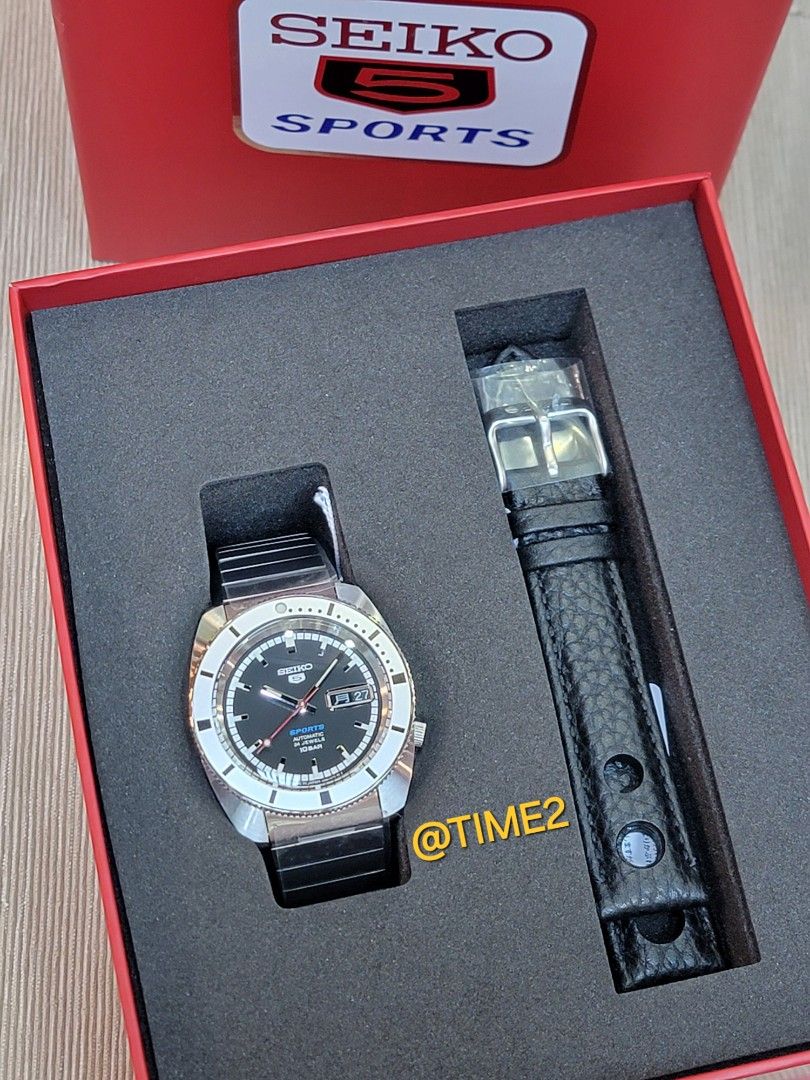 日本製造 日本版 Seiko 5 Sports 舊logo 5仔 精工 復刻版 SBSA271 made in Japan 直徑38.5mm ...