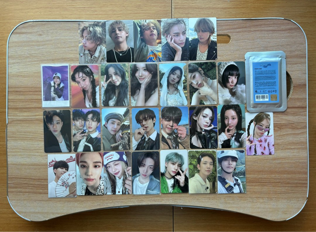 急出卡盤 seventeen bts twice skz boynextdoor lesserafim illit, 興趣及遊戲, 收藏品及紀念品, 韓流 - Carousell