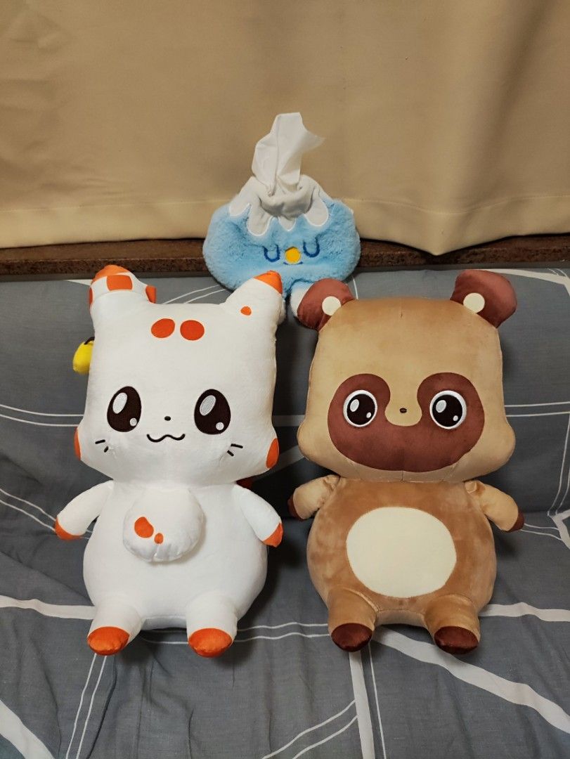 二尾の小狐 二尾小狐 雙尾甜狐 Tenko little fox 2 tail, 興趣及遊戲, 玩具 & 遊戲類 - Carousell