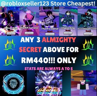 (Read Description) Anime Defenders SJW Almighty+Swift1, Video Gaming ...