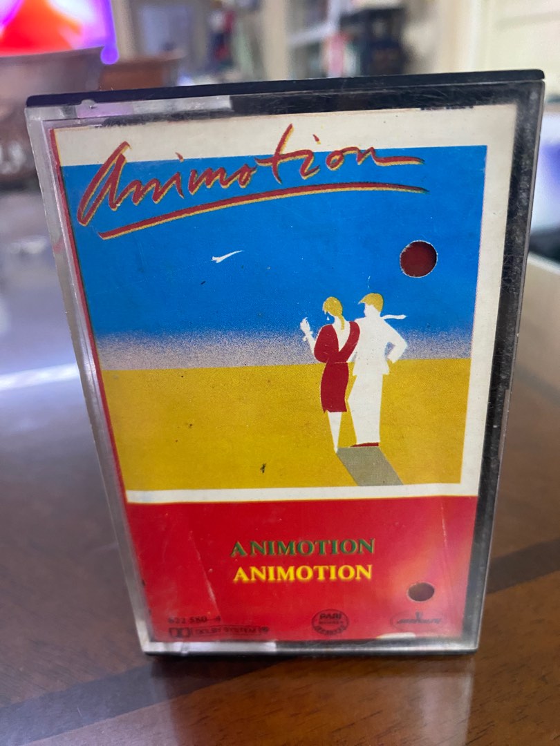 ANIMOTION VINTAGE - Philippines Original Music Album Cassette Tape Mercury Records - Vg, Hobbies ...