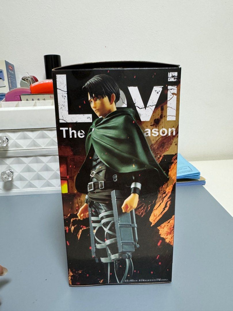 aot attack on titan banpresto the final season levi ackerman figure ...