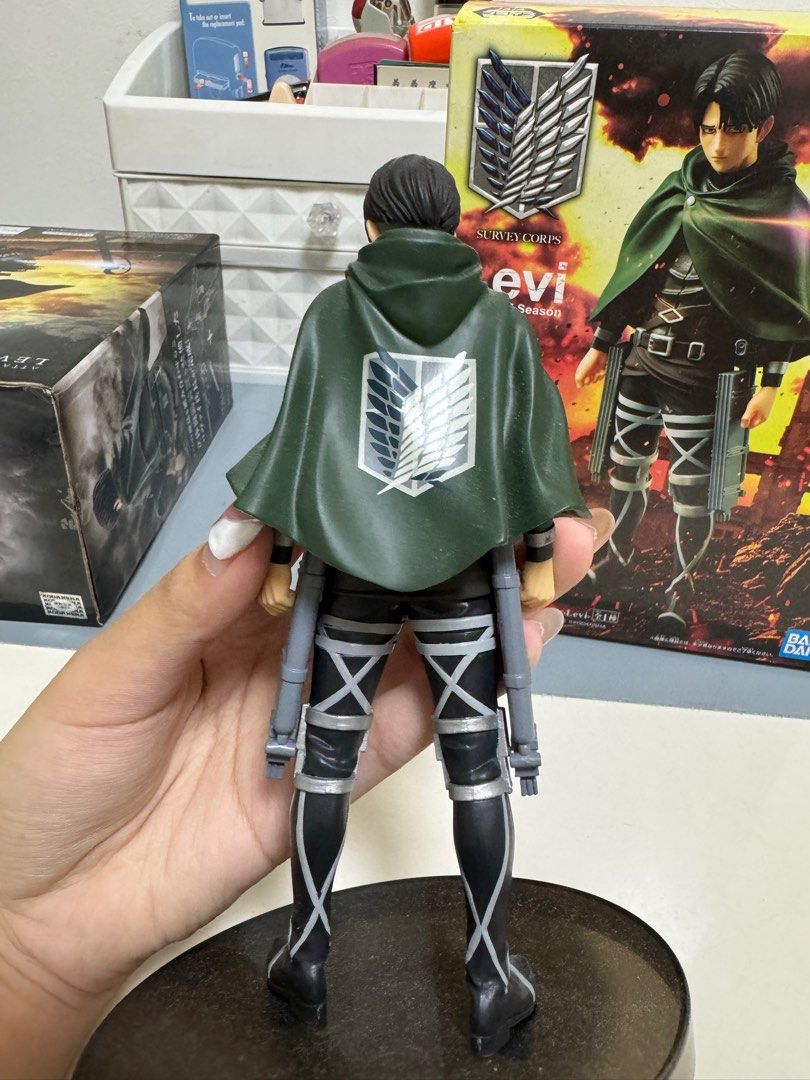 aot attack on titan banpresto the final season levi ackerman figure ...