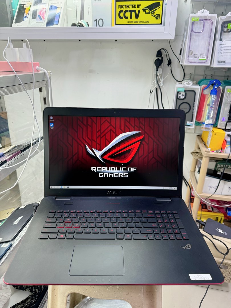Asus Gaming Laptop Republic of Gamers Corei7 4th gen 12gb ram 128gb rom ...