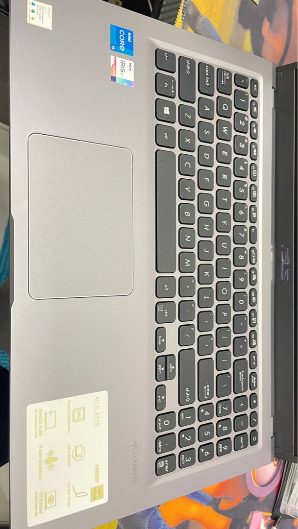 Asus X515 Keyboard with Touchpad For Sale (including arm rest case ...