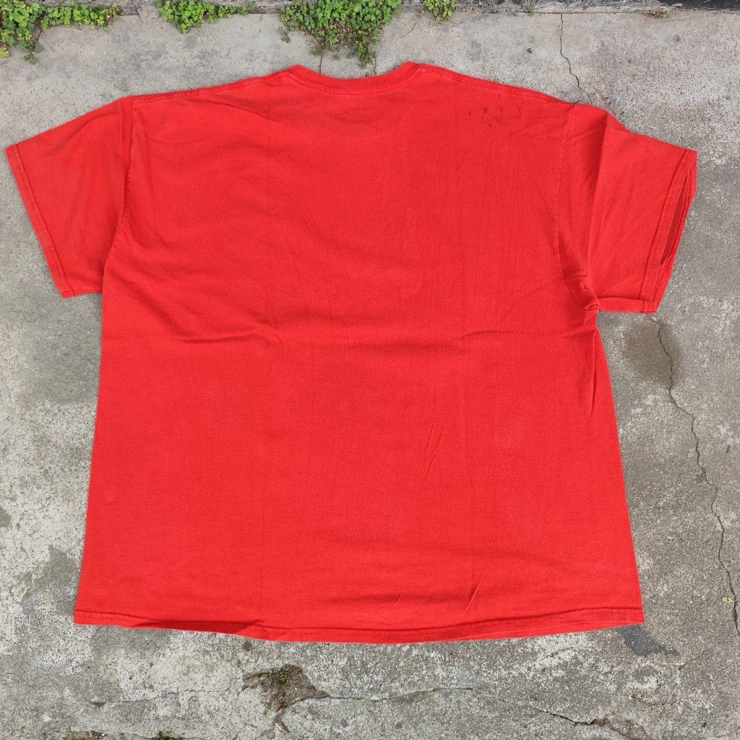 Baku kaos popular poison Chicago Bulls merah bekas second branded ...