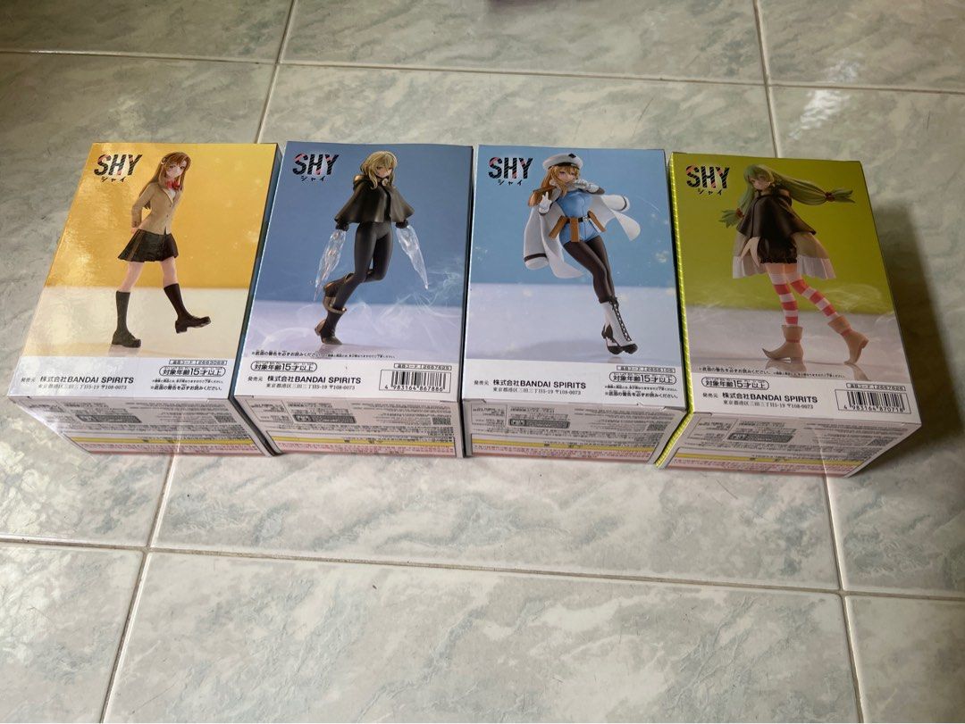 Bandai Banpresto Shy Figures, Hobbies & Toys, Toys & Games on Carousell