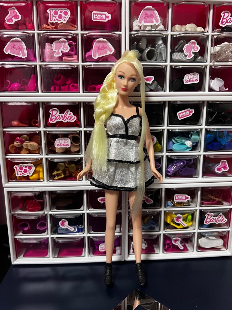 Barbie Sized Defa Lucy Doll (Silver Dress), Hobbies & Toys, Toys ...