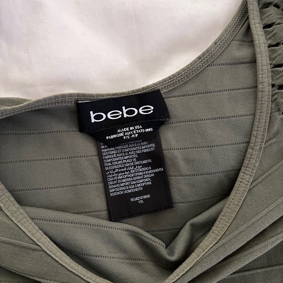 Bebe vintage top, Women's Fashion, Tops, Longsleeves on Carousell