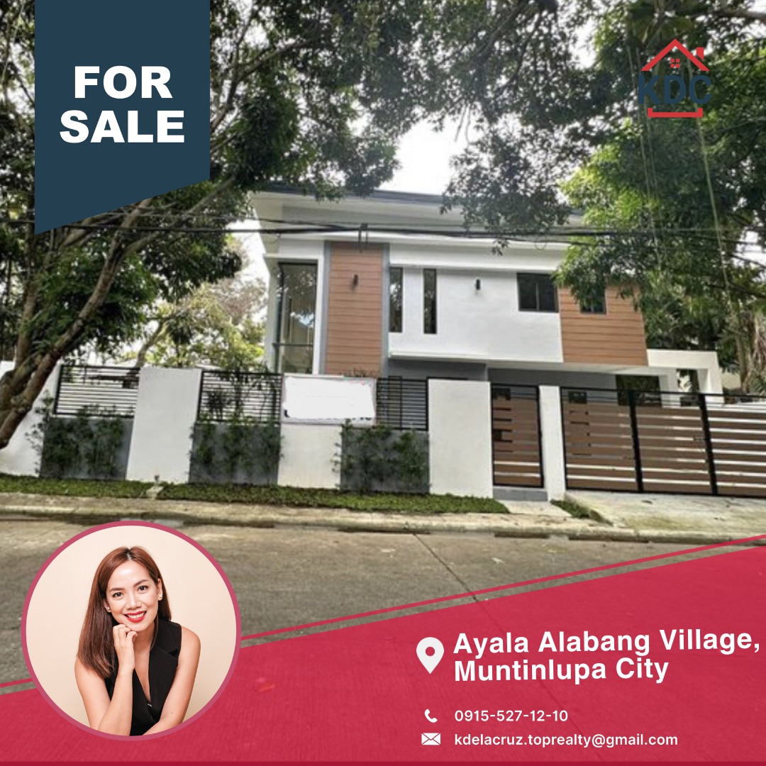 Brand New House and Lot for SALE in Ayala Alabang Village, Muntinlupa City, Property, For Sale ...
