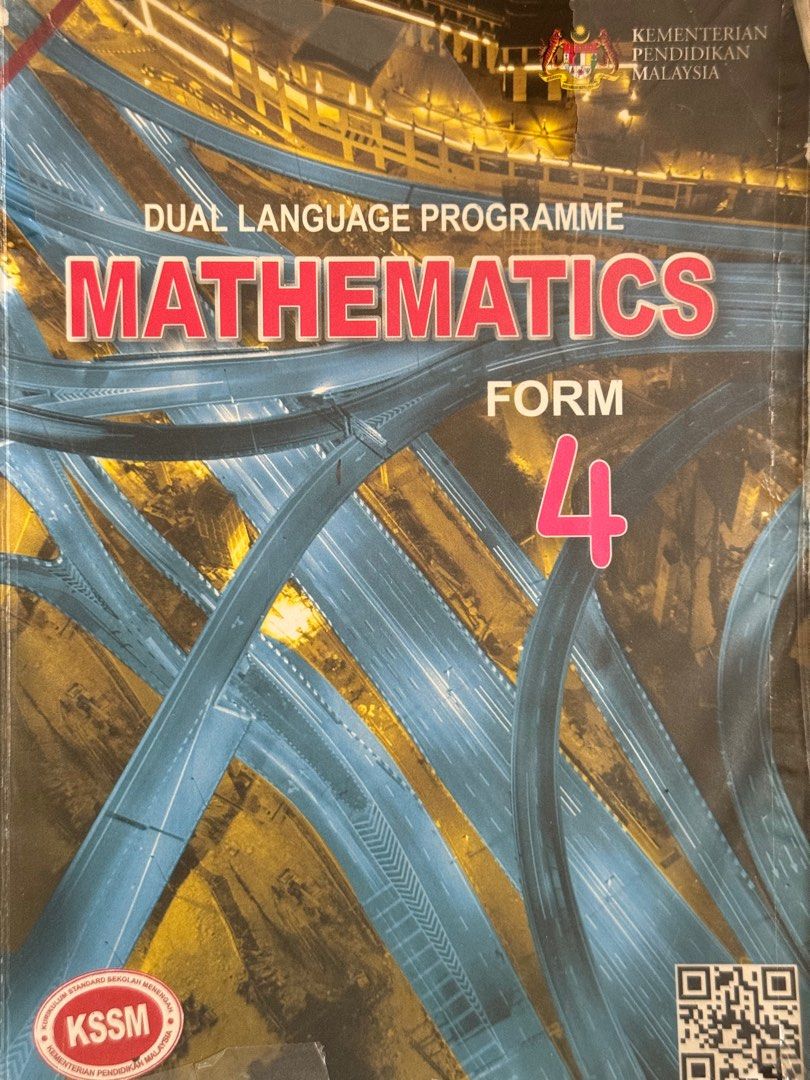 Buku Teks Matematik Mathematics Textbook Tingkatan 4, Hobbies & Toys ...