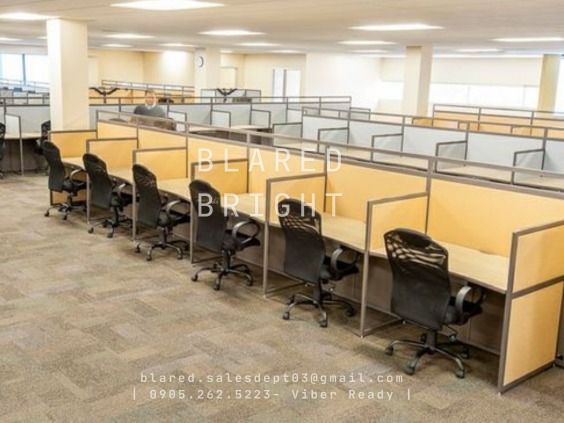 Call Center Cubicle | full fabric | Office Partition - Office Furniture ...