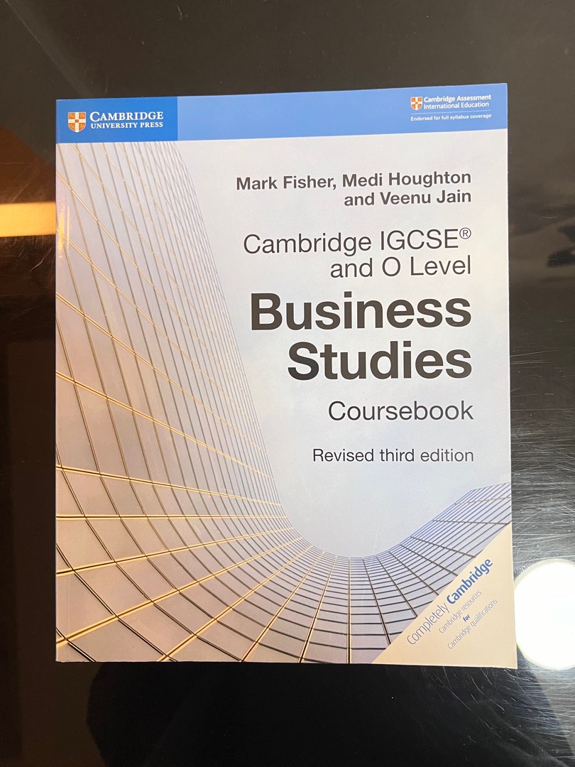 Cambridge IGCSE and O Level Business Studies Coursebook, 興趣及遊戲, 書本 & 文具 ...