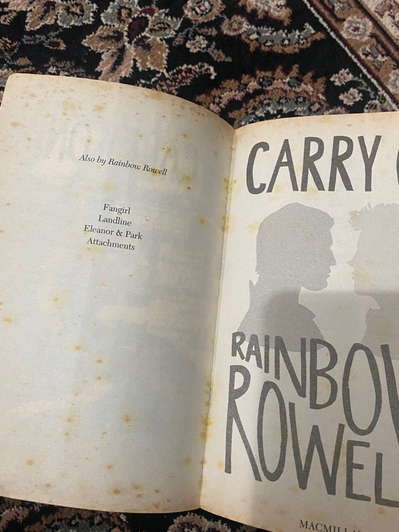 CARRY ON RAINBOW ROWELL, Hobbies & Toys, Books & Magazines, Storybooks ...