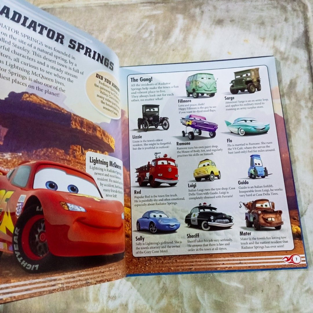 Cars 2 The Essential Guide by Steve Bynghall Original Full Color [NETT ...