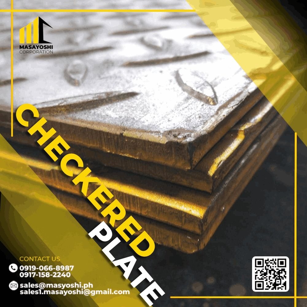 CHECKERED PLATE 1/8 2.9, MS Plate, Anchor Bolt, Channel Bar, Angle Bar ...