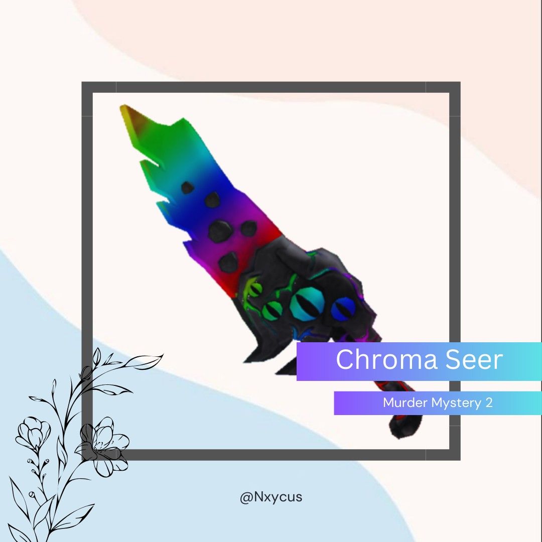 Chroma Seer ROBLOX MM2, Video Gaming, Gaming Accessories, In-Game ...