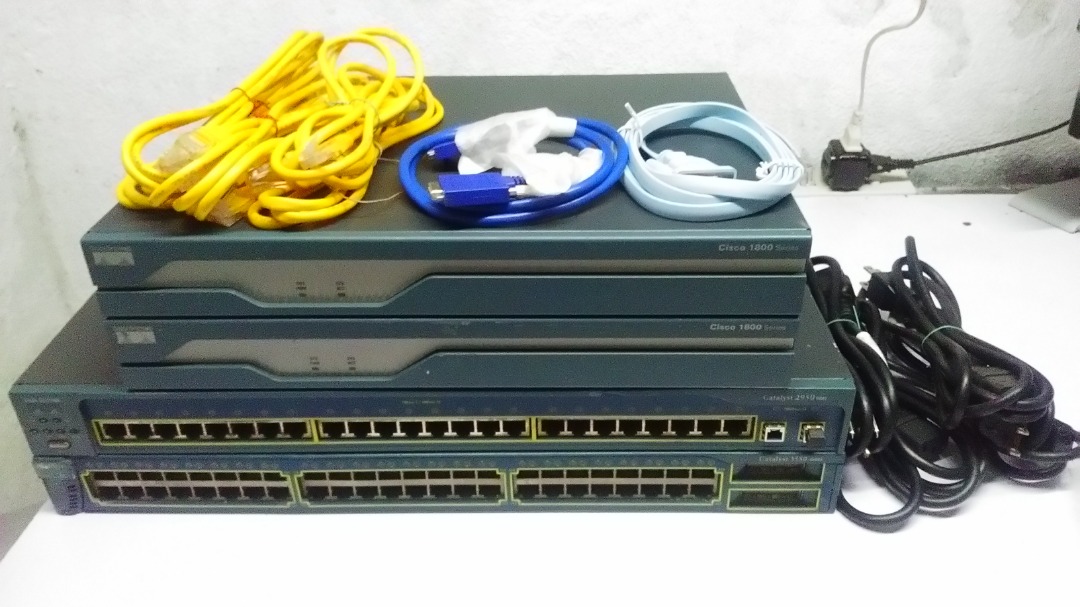 CISCO Home Lab (Rush), Computers & Tech, Parts & Accessories, Networking on Carousell