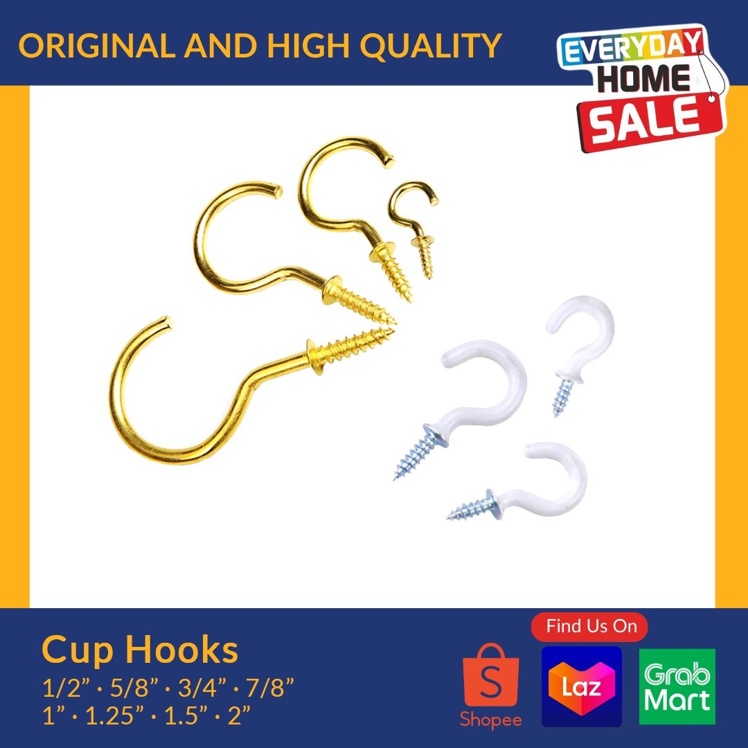 Cup Hooks, Commercial & Industrial, Construction & Building Materials ...