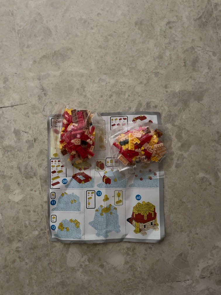 daiso lego, Hobbies & Toys, Toys & Games on Carousell