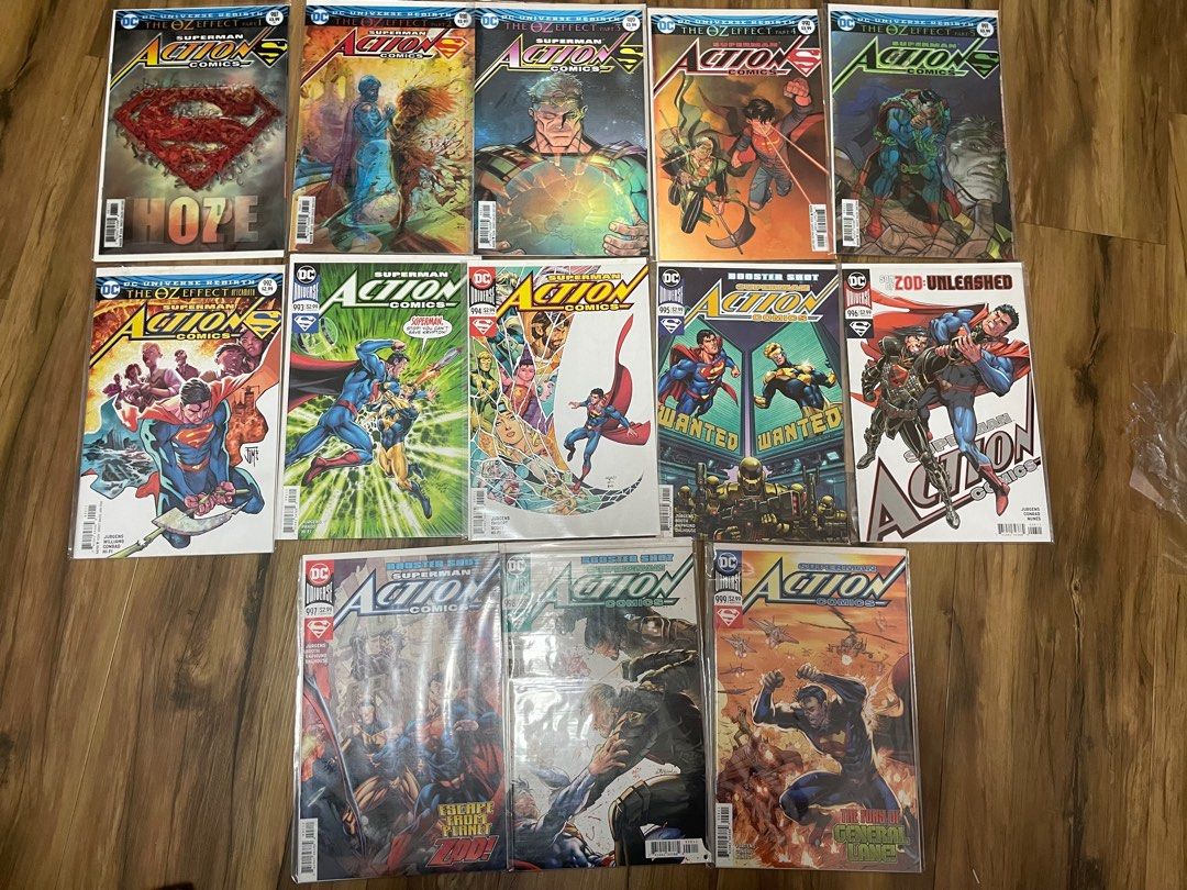 Dc Superman Action Comics issue 987 to 999, Hobbies & Toys, Books ...