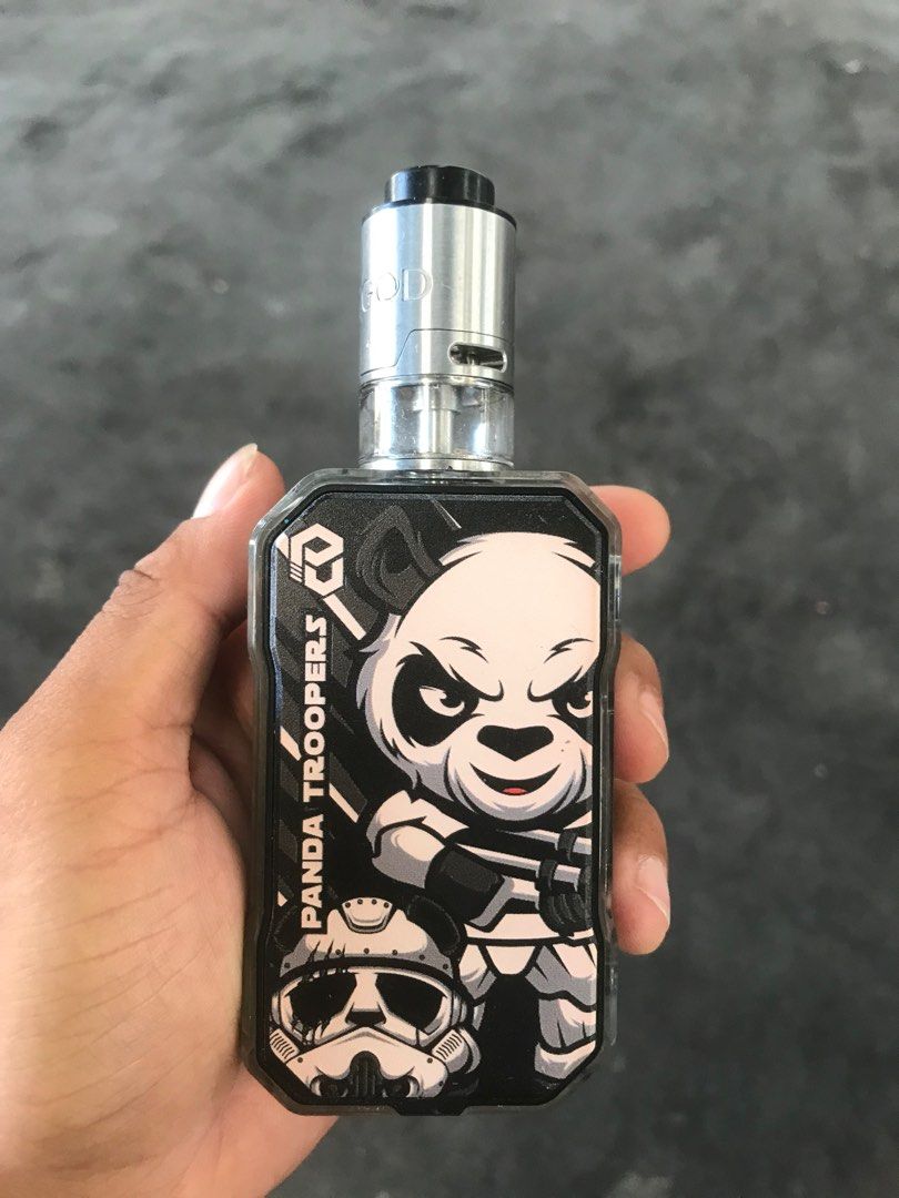 Di jual Vape Mod Voopoo Panda By Gerobak Vapor Fullset, Elektronik ...