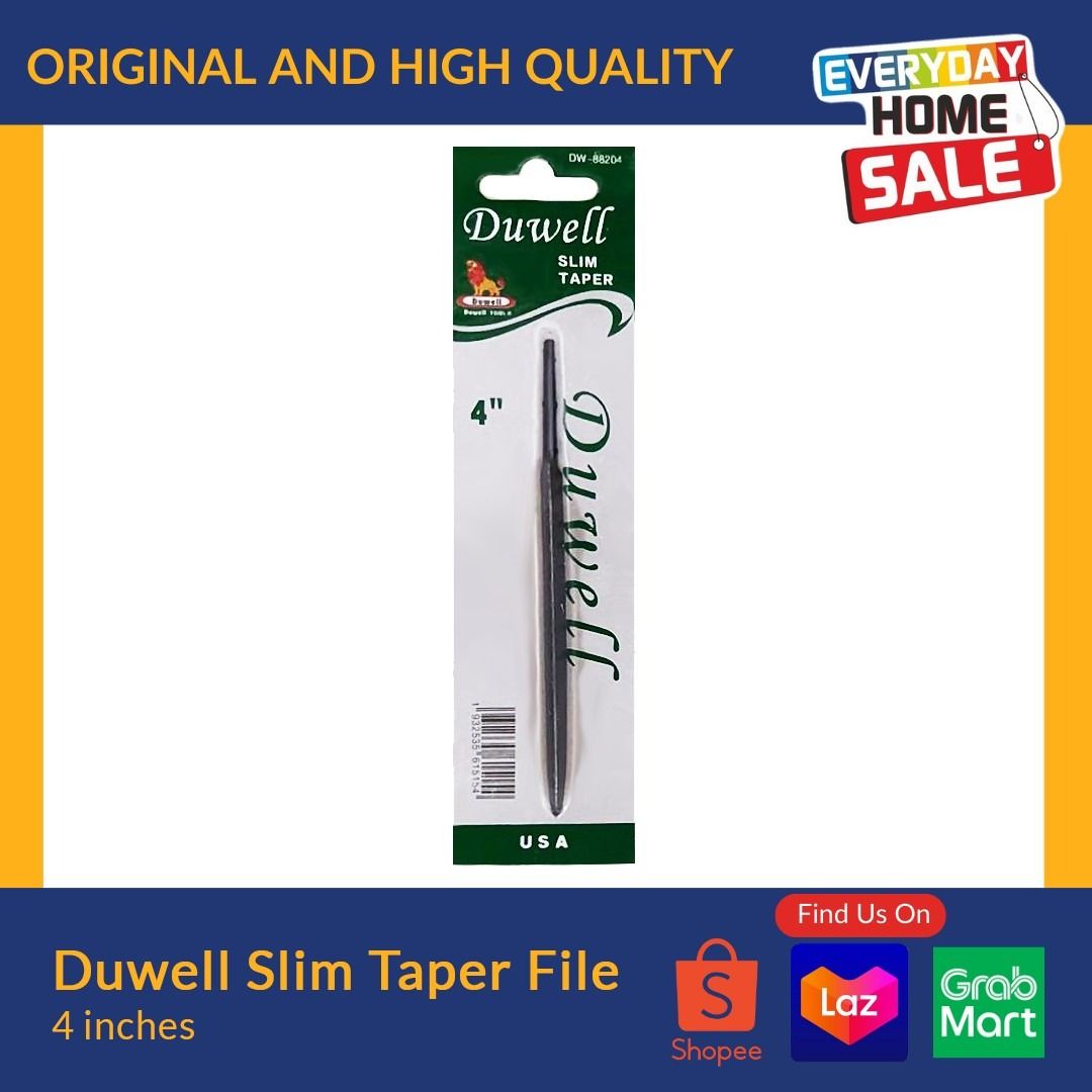Duwell Slim Taper File 4″, Commercial & Industrial, Construction Tools ...