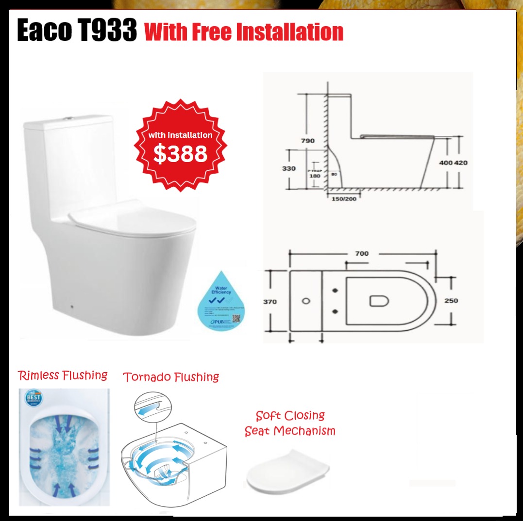 (Climate voucher accepted here) Eaco T933 with free installation ...