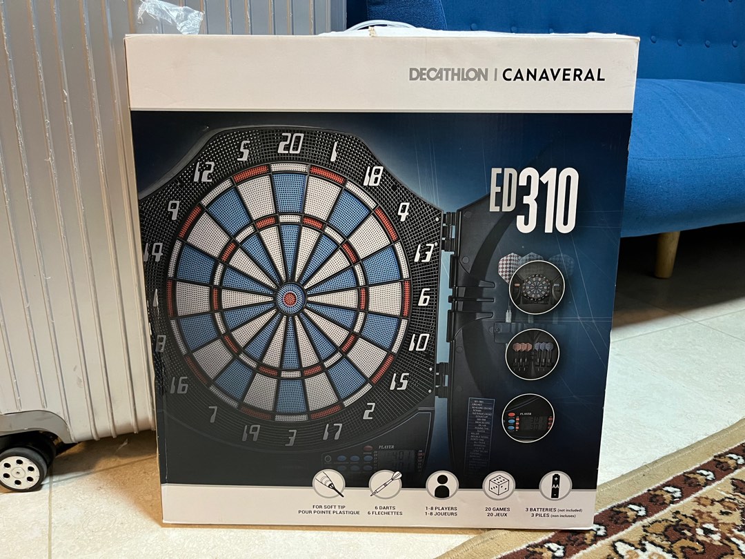 ED310 Electronic Dartboard, Hobbies & Toys, Toys & Games on Carousell
