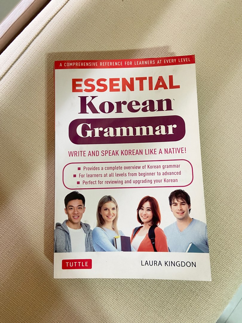 Essential Korean Grammar Book by Laura Kingdon Language Learning ...