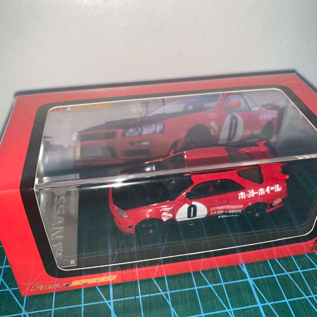Fast Speed 1/64 Scale Skyline GT-R R34 Z-Tune Need for Speed NFS Red ...