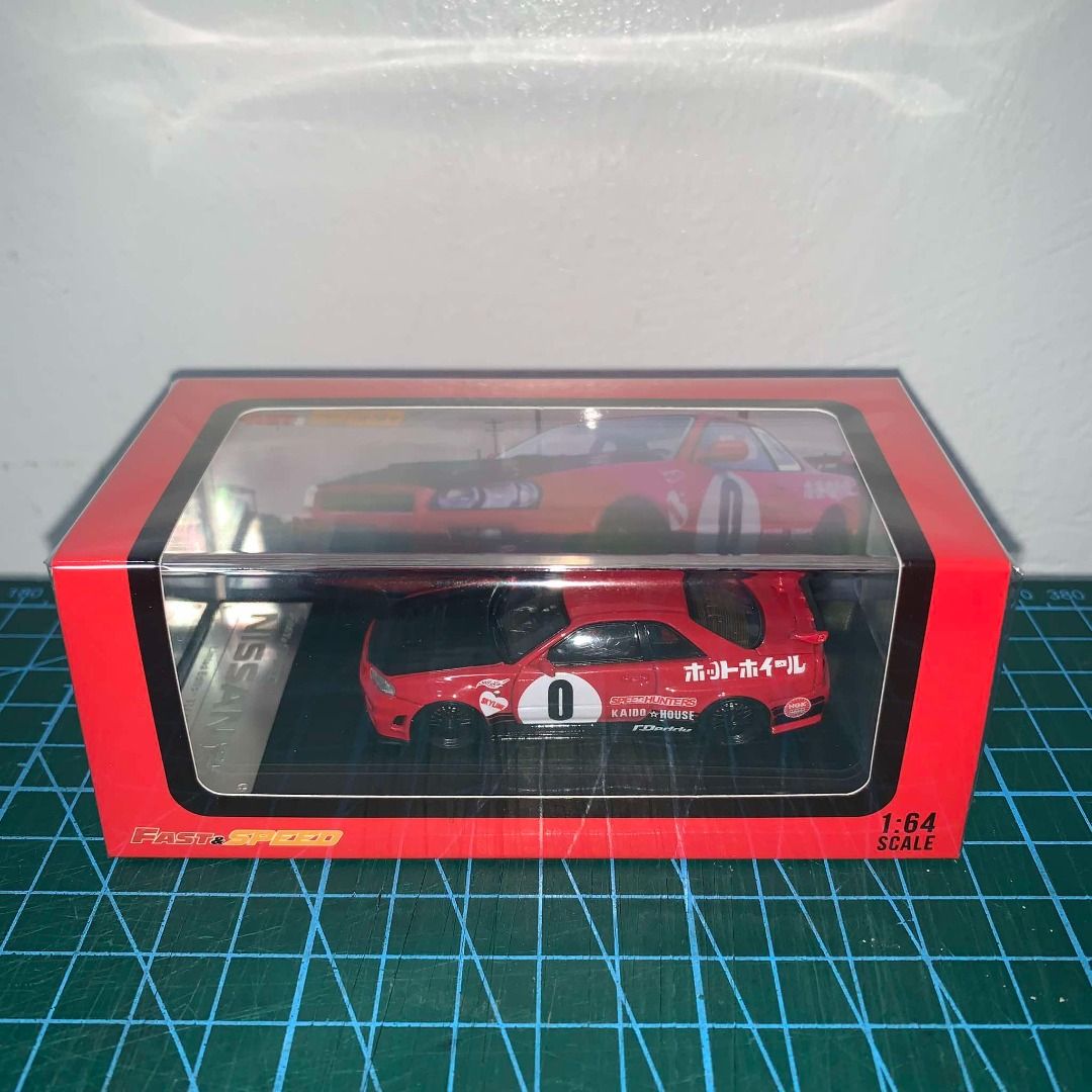 Fast Speed 1/64 Scale Skyline GT-R R34 Z-Tune Need for Speed NFS Red ...