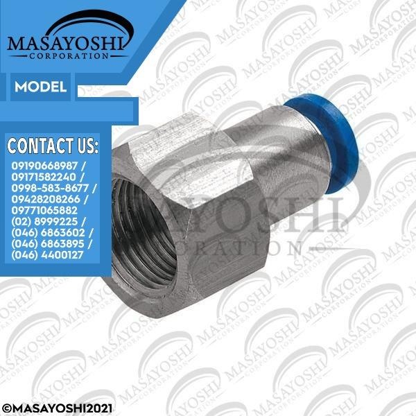 Festo Female Pneumatic Push In Fittings 8mm x 1/4 | Fittings | Threaded ...