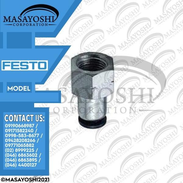 Festo Female Pneumatic Push In Fittings 10mm x 1/4 | Connector ...