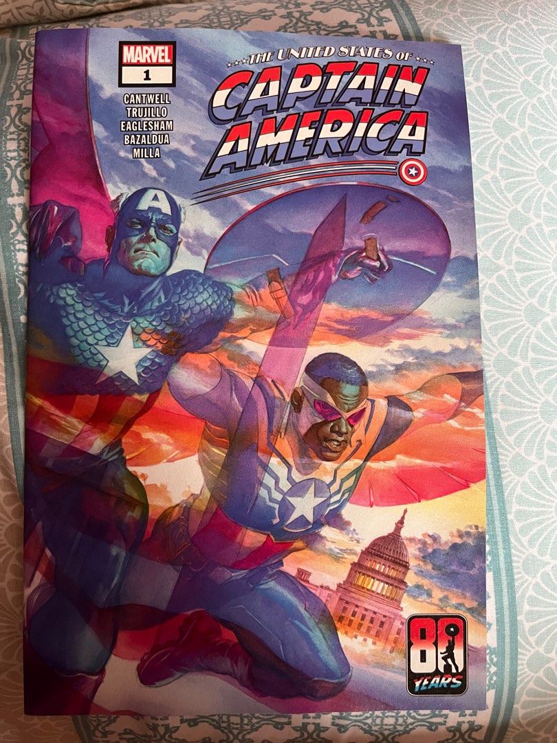 First Edition Captain America Comic, Hobbies & Toys, Books & Magazines ...