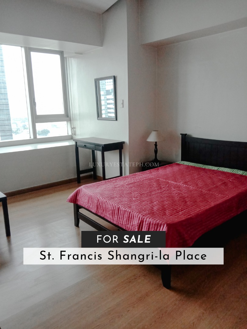 For Sale: The St. Francis Shangri-La Place STUDIO Condo with Parking in Mandaluyong | Nearby One ...
