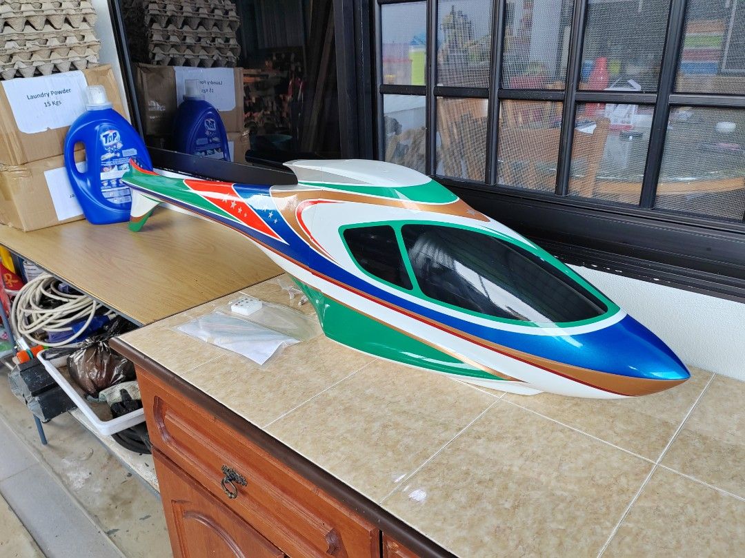 Funkey 700 F3C Helicopter Blackshark Fuselage, Hobbies & Toys, Toys ...