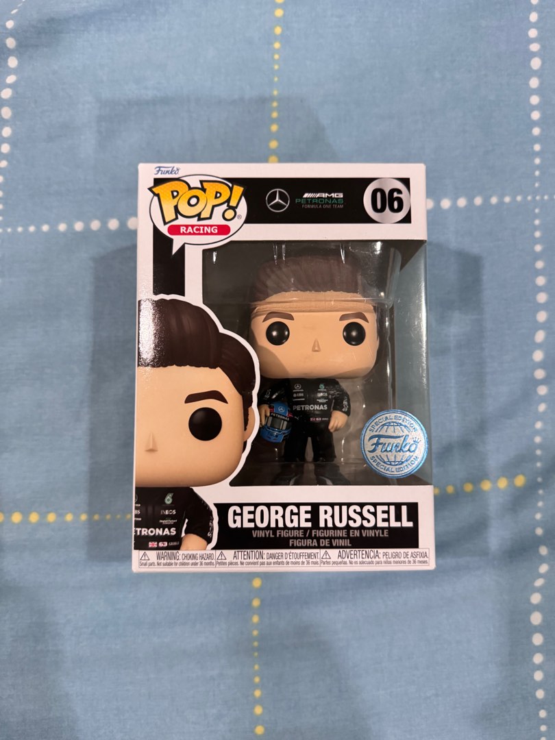 George Russell F1 Funko Pop AmG Mercedes Formula One, Hobbies & Toys ...