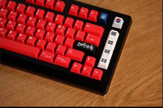 GMK Red Samurai keycaps (misbought), Computers & Tech, Parts ...