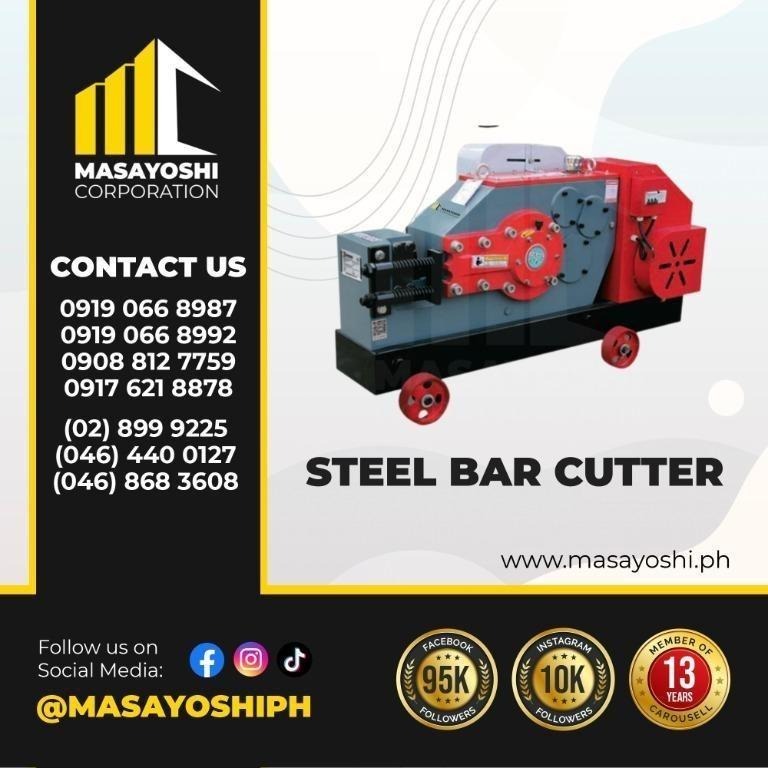 GQ50 Steel Bar Cutter | Cutting Machine | Bar Cutter | Rebar Cutter ...