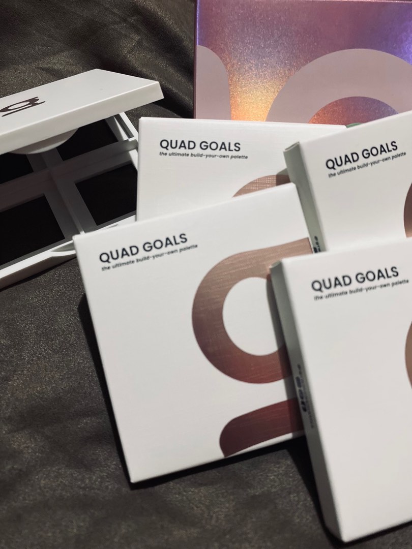 GRWM QUAD GOALS BLUSH AND HIGHLIGHTER, Beauty & Personal Care, Face, Makeup on Carousell