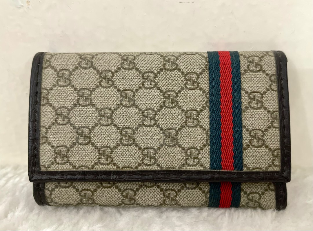 Gucci keyholder wallet, Luxury, Bags & Wallets on Carousell