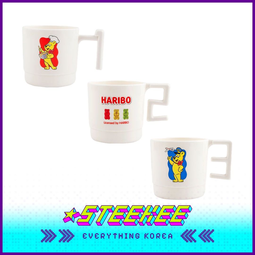 HARIBO Goldbears Stackable 123 Cup with Handle Set of 3 by Steekee ...